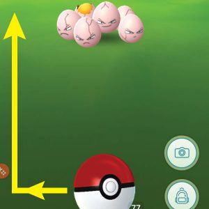 Tips for throwing Pokeballs